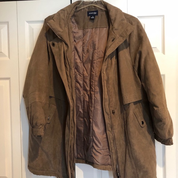 St. John's Bay | Jackets & Coats | Microfiber Coat | Poshmark